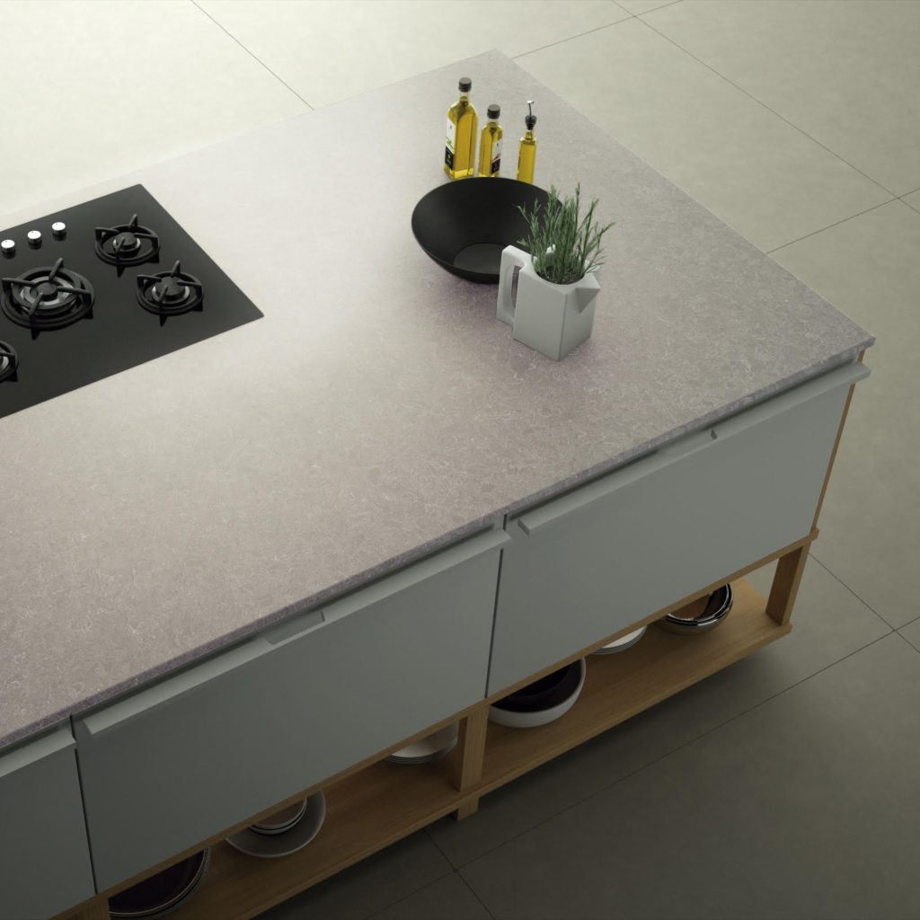 Grigio Fantasia - VIVA by Pacific | Quartz for Kitchen Countertops