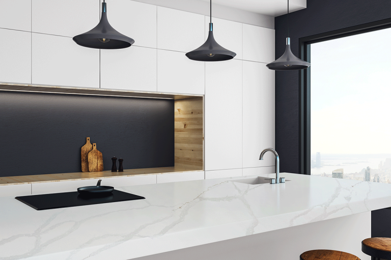 Calacatta Rocky - VIVA by Pacific | Quartz for Kitchen Countertops